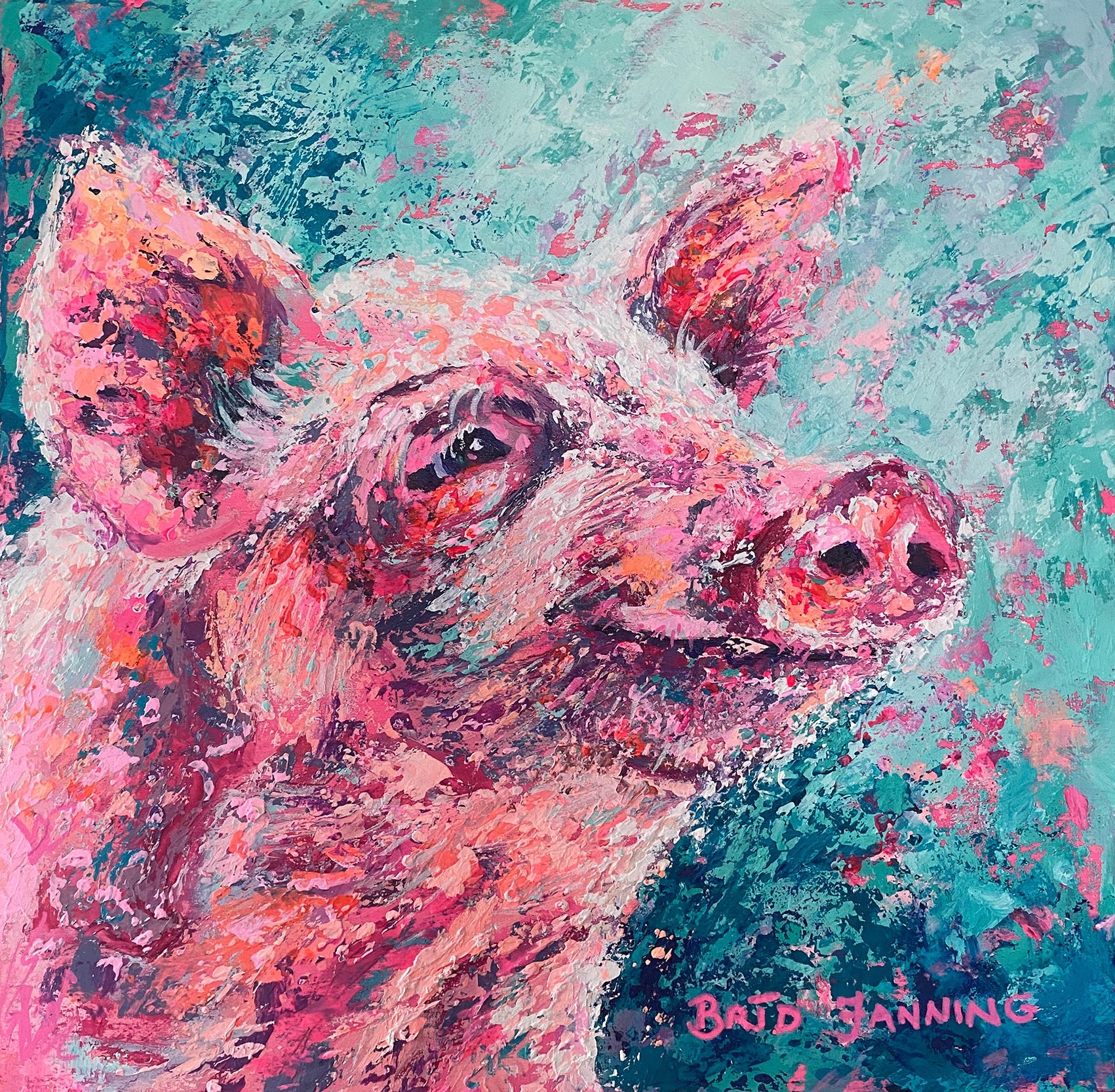Sold Original Painting by Bríd Fanning – Bríd Fanning Art