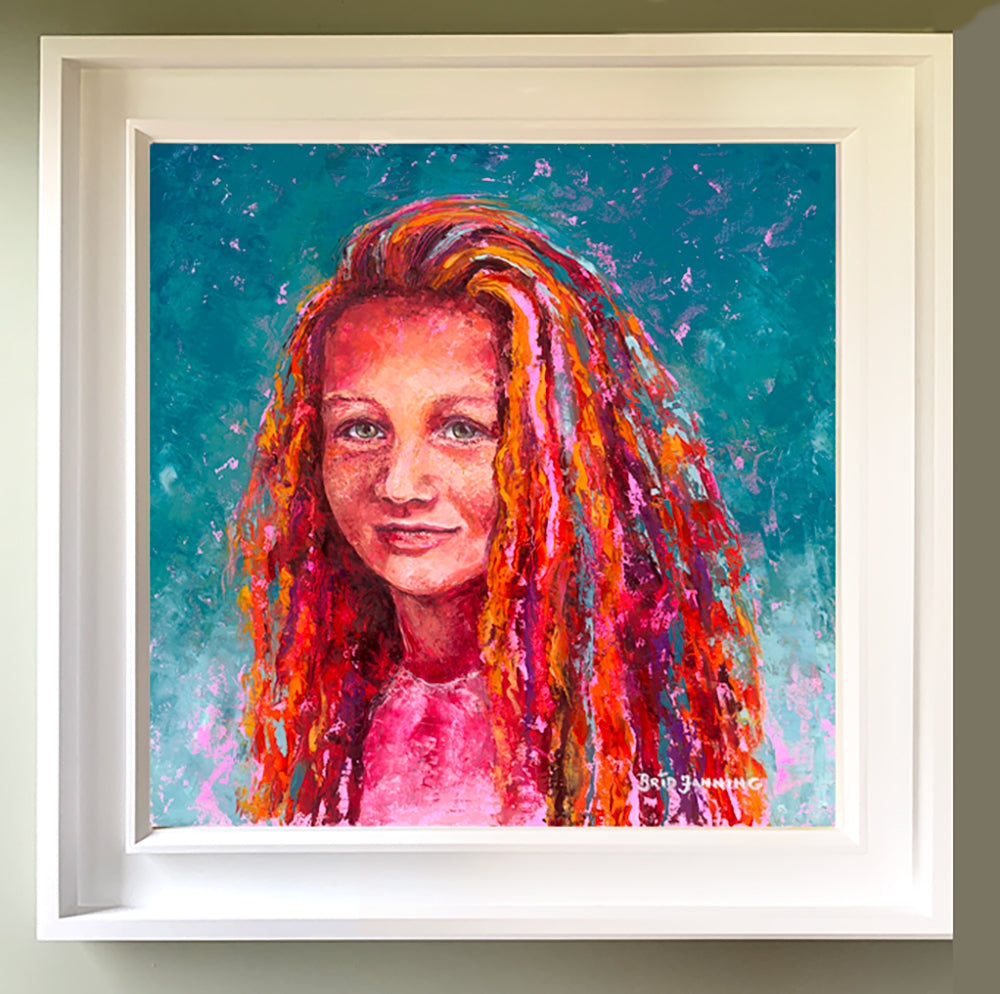 Red Biddy | Original – Bríd Fanning Art